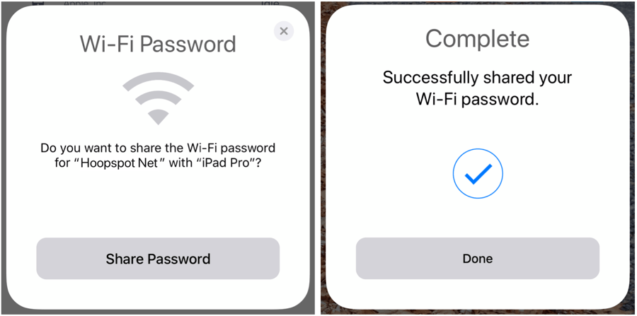 The easiest password sharing process ever